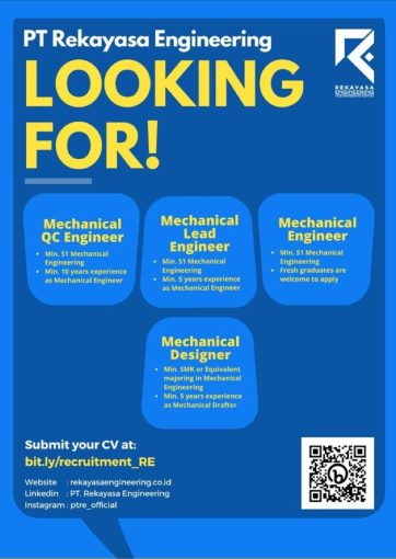 PT. REKAYASA ENGINEERING – Departemen Teknik Mesin Sekolah Vokasi