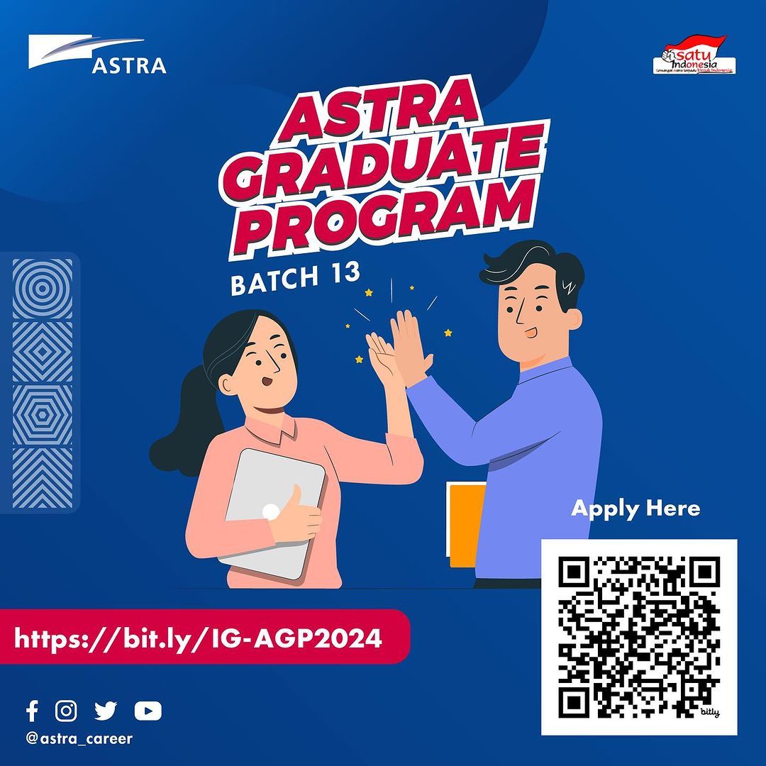 Astra Graduate Program 2024 – Departemen Teknik Mesin Sekolah Vokasi