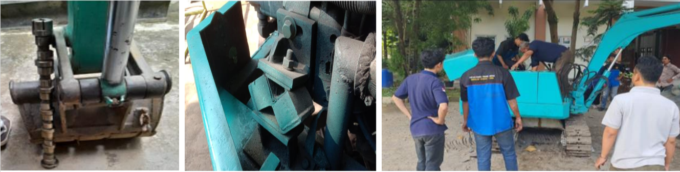 PERBAIKAN BOOM, ARM DAN BUCKET PADA HIDROLIK EKSAVATOR MINI ...